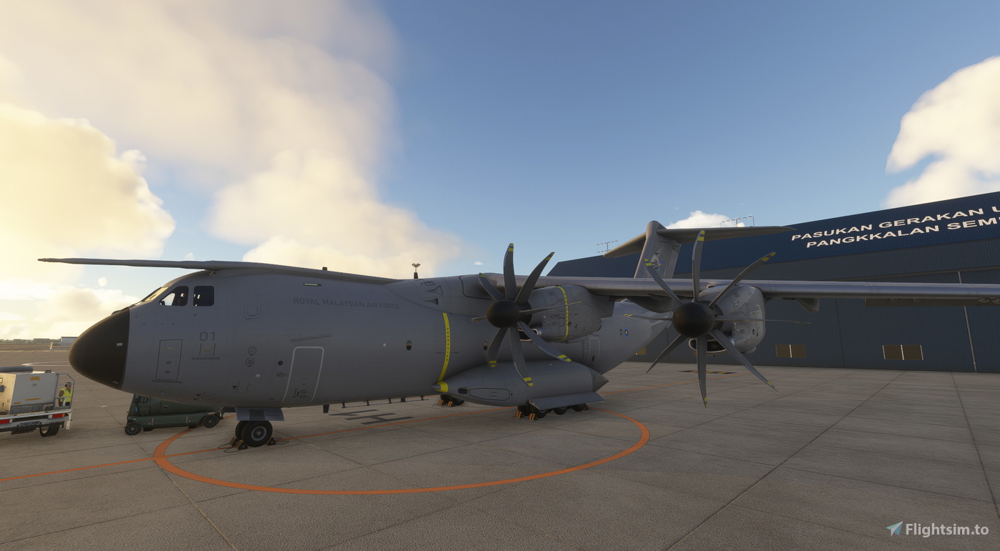 Microsoft/iniBuilds A400M Atlas RMAF/TUDM M54-01 for Microsoft Flight ...