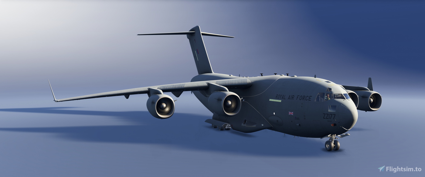 Microsoft/Miltech C17 | RAF Royal Air Force (ZZ177) for Microsoft ...