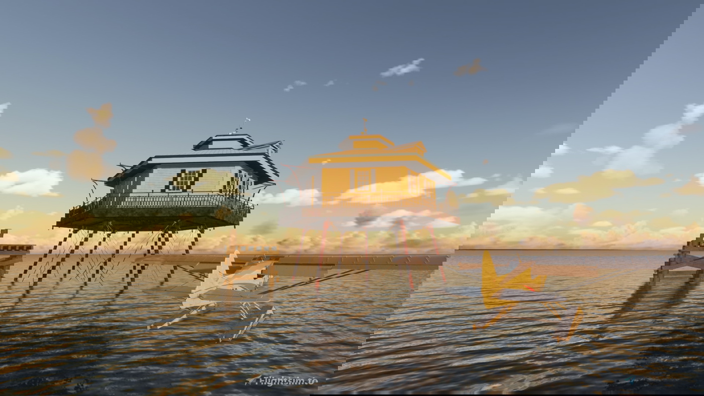 Middle Bay Lighthouse for Microsoft Flight Simulator | MSFS
