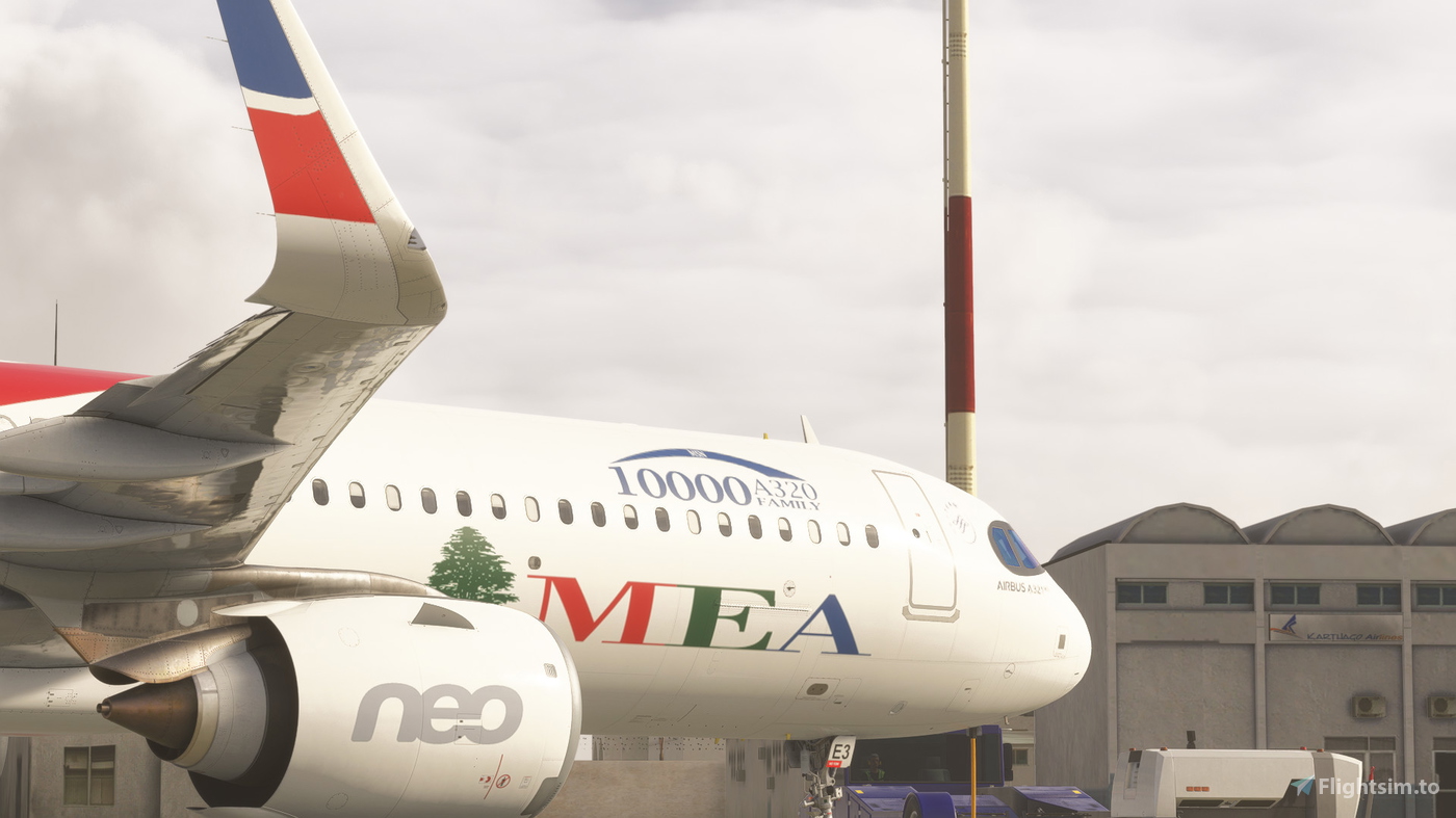 Middle East Airlines MEA T7-ME3 Special MSN10000 livery for Inibuilds ...
