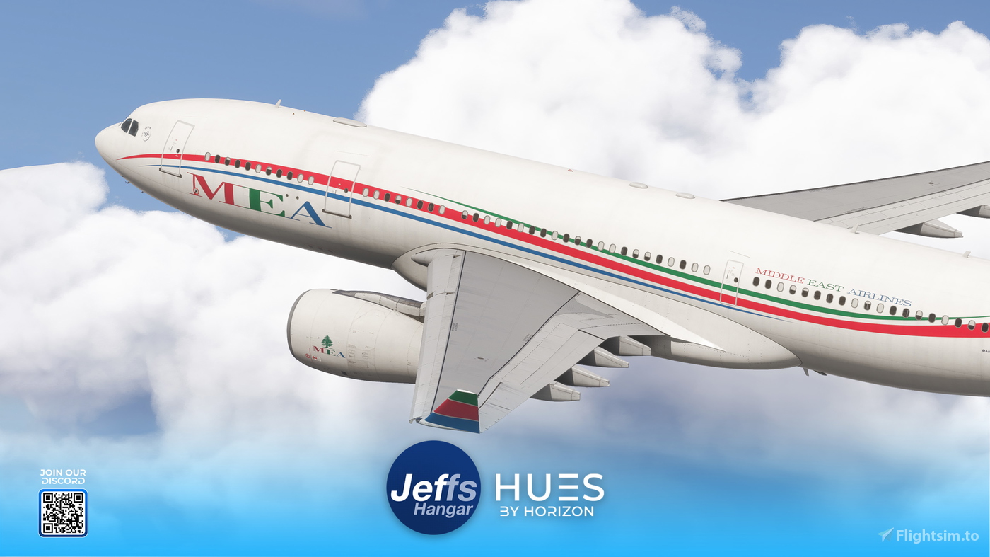 Middle East Airlines OD-MEA | iniBuilds A330-200 | 8K per Microsoft Flight Simulator | MSFS