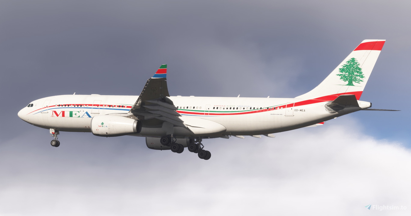 Middle East Airlines OD-MEA | iniBuilds A330-200 | 8K for Microsoft Flight Simulator | MSFS
