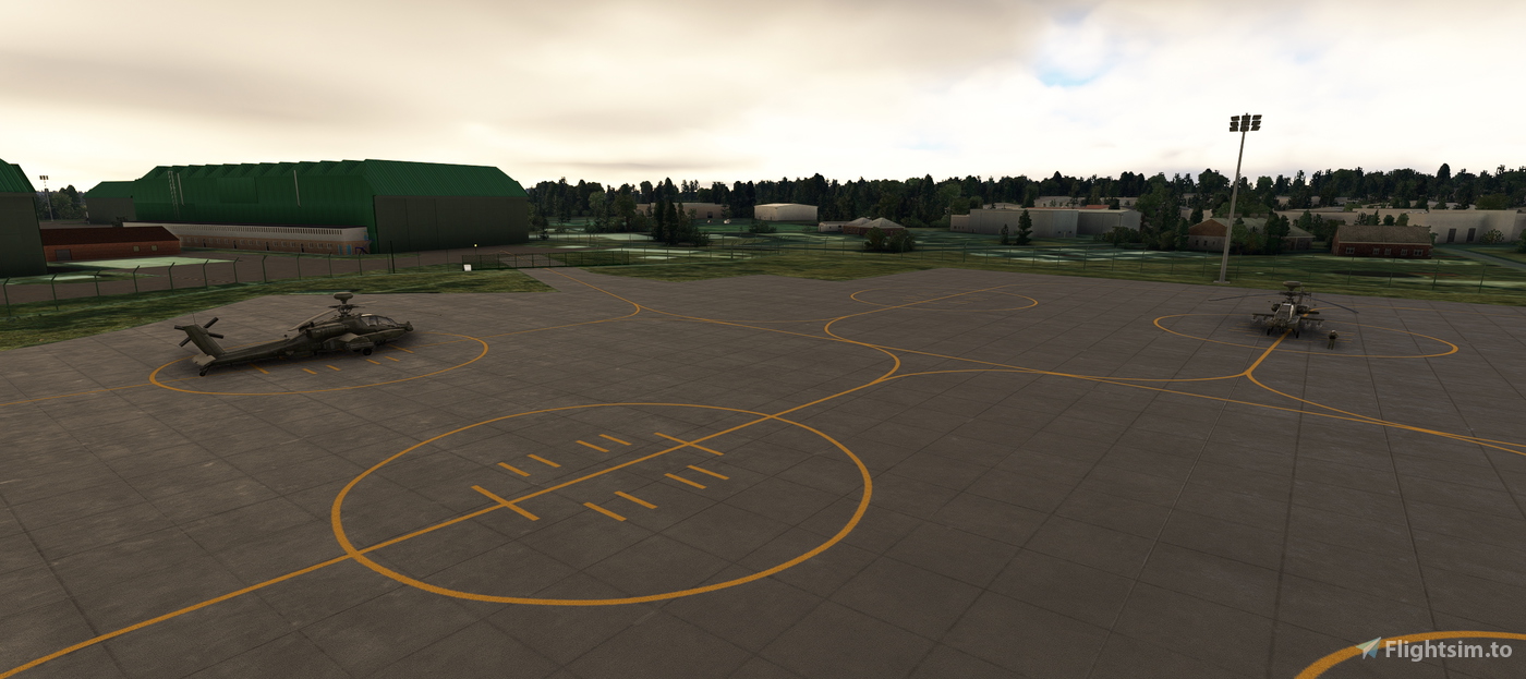 Middle Wallop - EGVP - UK für Microsoft Flight Simulator | MSFS