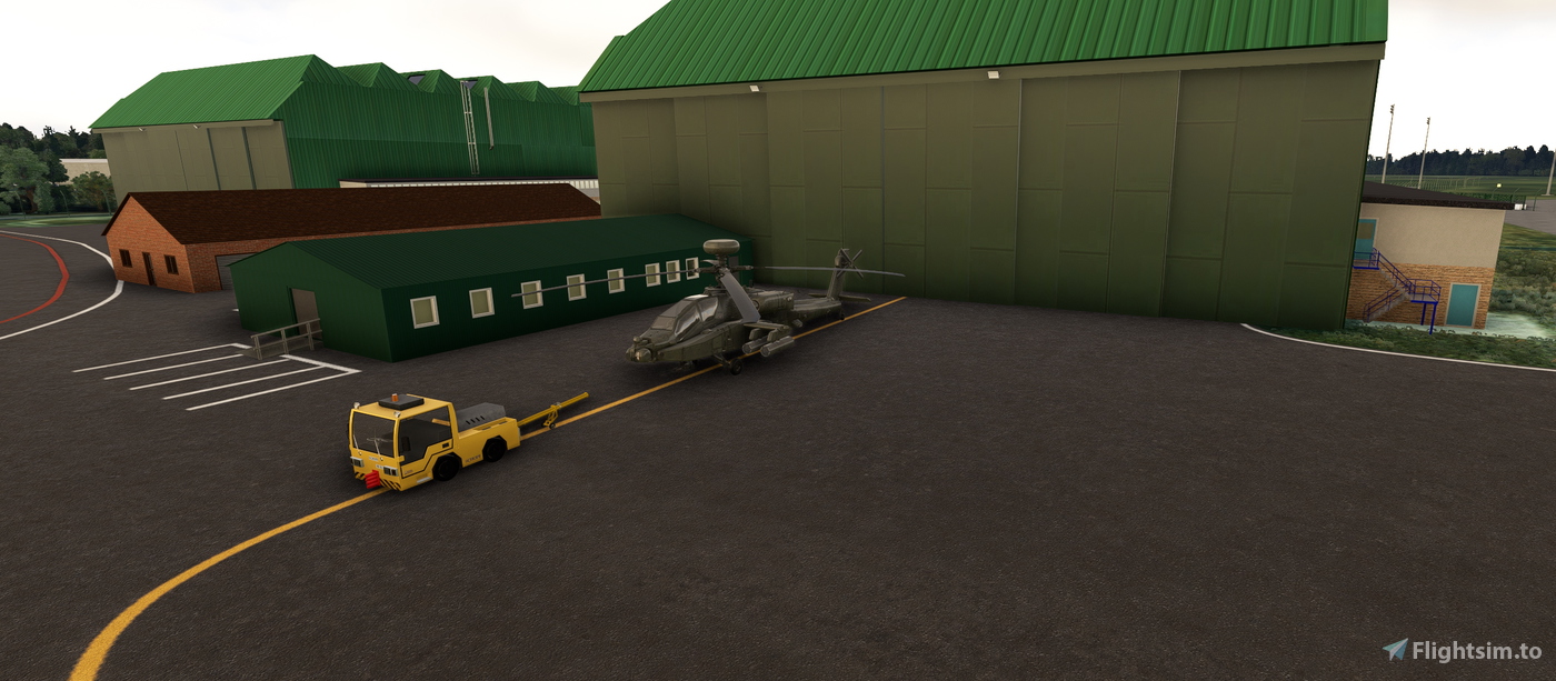 Middle Wallop - EGVP - UK für Microsoft Flight Simulator | MSFS