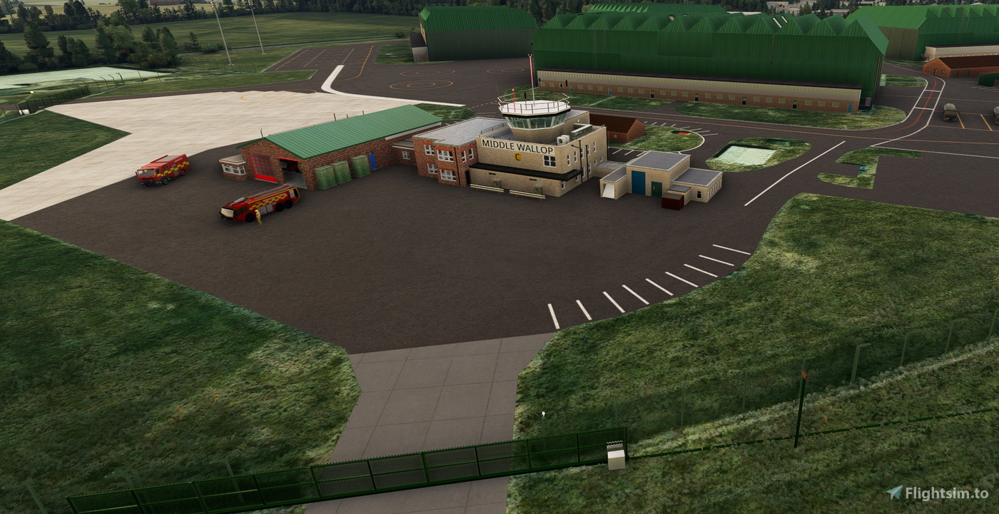 Middle Wallop - EGVP - UK para Microsoft Flight Simulator | MSFS