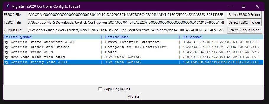 Migrate FS2020 Controller Configs to FS2024 for Microsoft Flight Simulator | MSFS