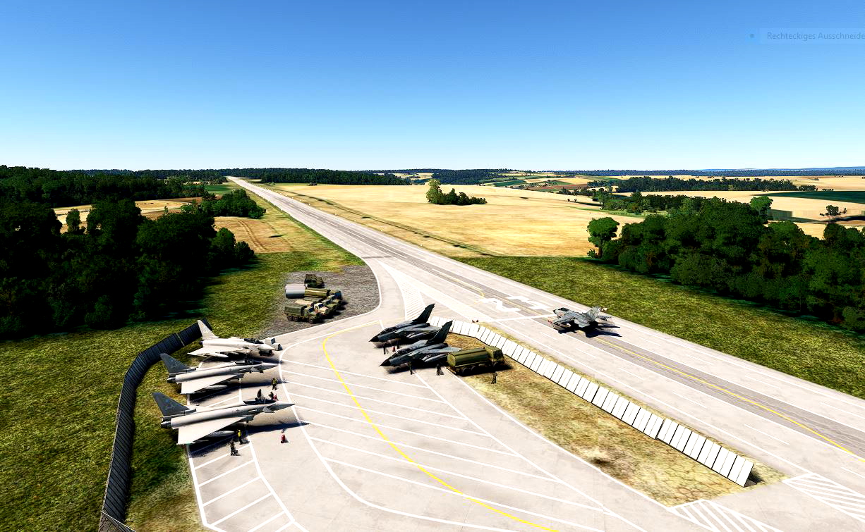 Military Highway Strip A81A Adelsheim on Bundesautobahn A81 for ...