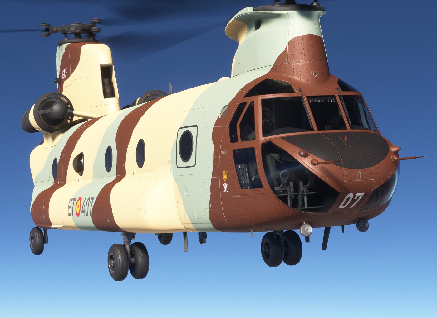 Miltech Chinook CH47D- Spanish Air Force Famet ( ISAF Afghanistan ...