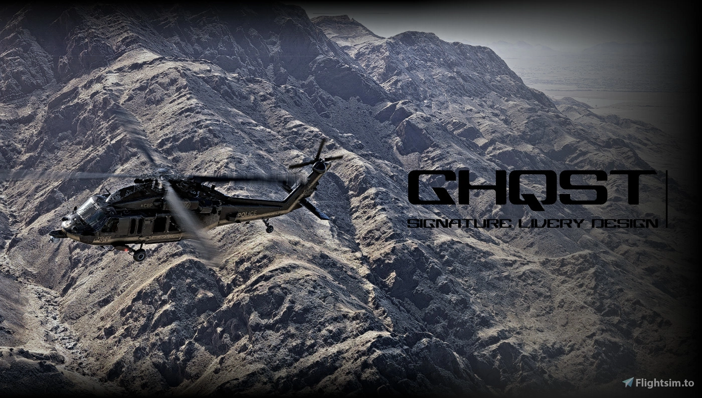 (MILTECH) Homeland Security MH-60 | 2-Pack | 4K のために Microsoft Flight Simulator | MSFS