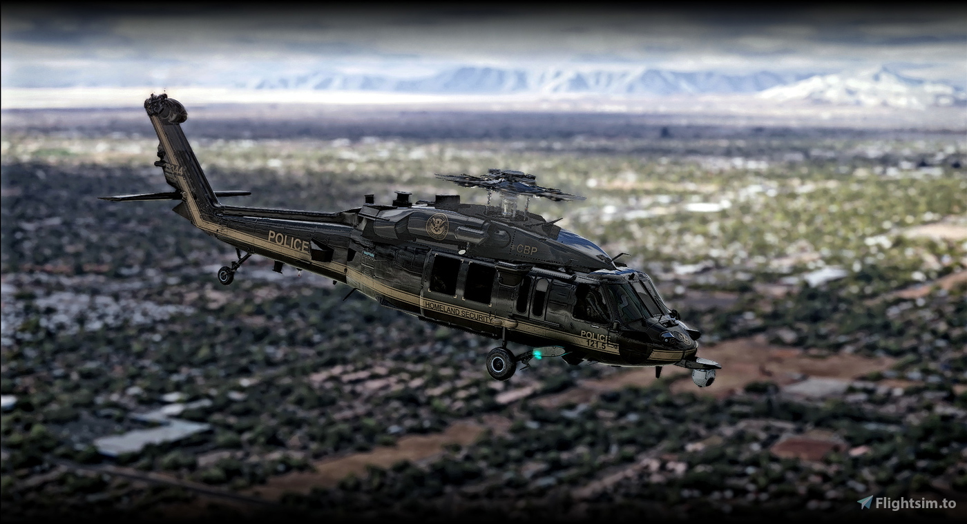 (MILTECH) Homeland Security MH-60 | 2-Pack | 4K voor Microsoft Flight ...