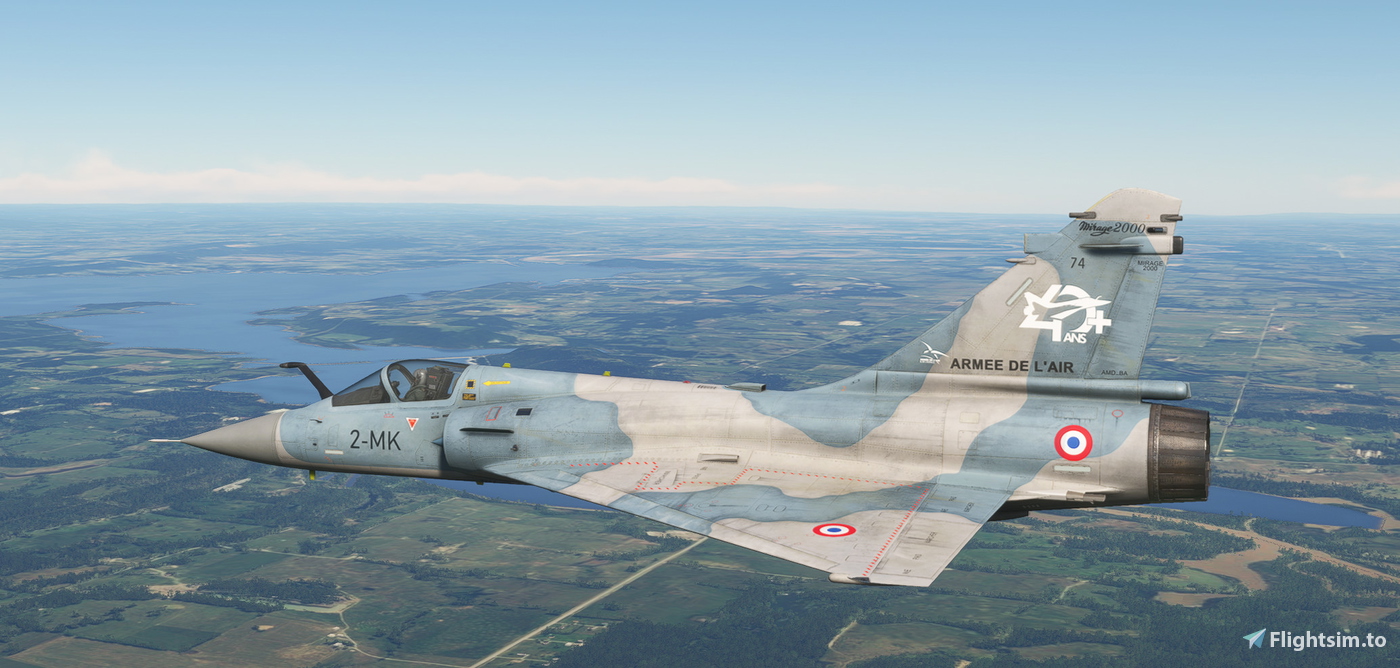 Miltech M2K - Mirage 2000 2-MK déco 40+ anniversaire 对于 Microsoft ...
