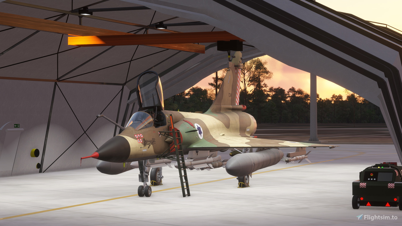 Miltech Simulation M2K-C Israeli Air Force Mirage III-C "Shahak" 034 ...