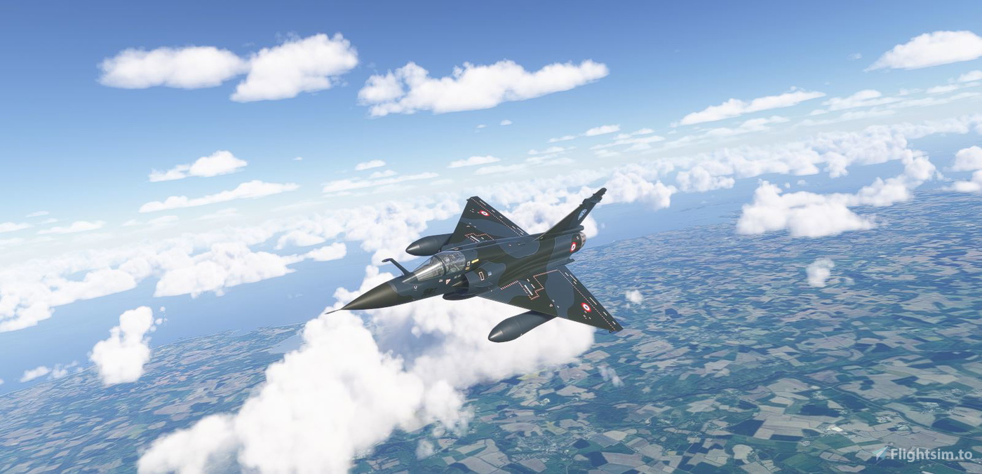 Miltech M2KC Mirage 2000 for Microsoft Flight Simulator | MSFS