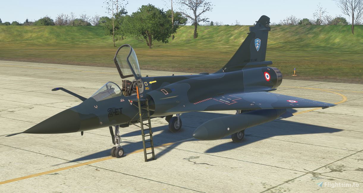 Miltech M2KC Mirage 2000 for Microsoft Flight Simulator | MSFS