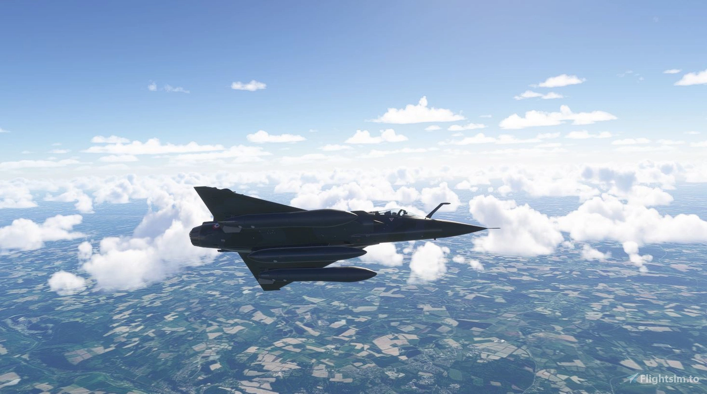 Miltech M2KC Mirage 2000 for Microsoft Flight Simulator | MSFS