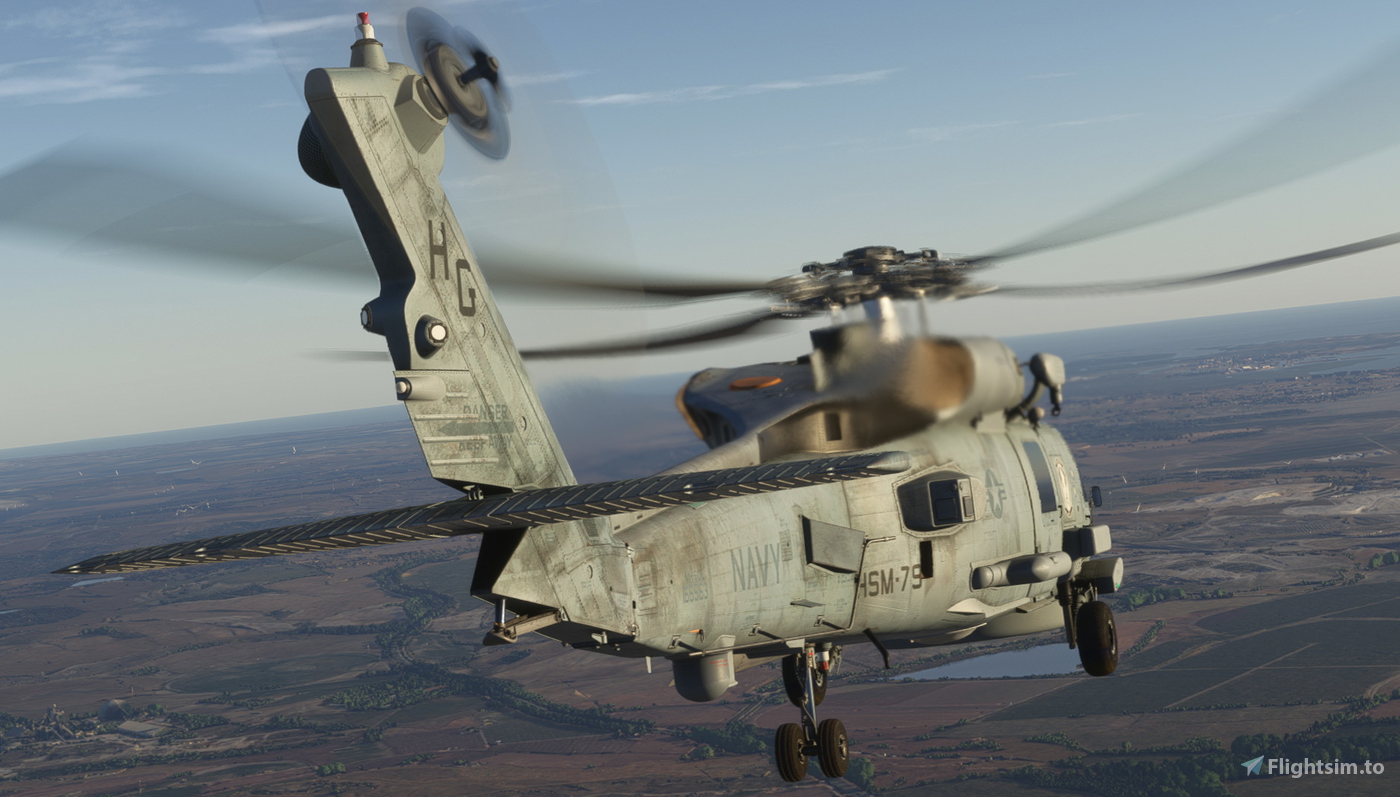 Miltech MH-60R | HSM-79 "Griffins" BuNo 166563 för Microsoft Flight ...
