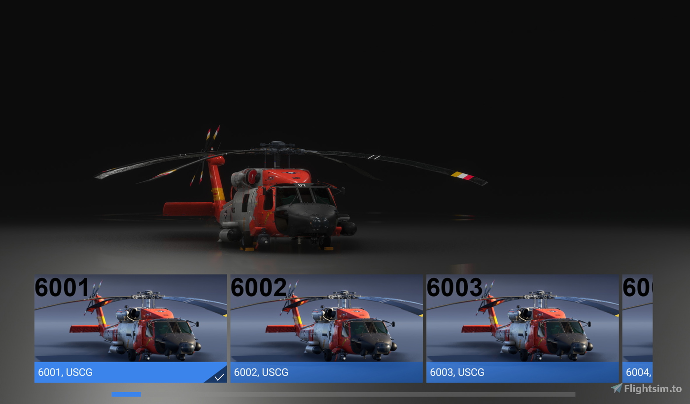 Miltech MH-60T Full (58 paints) US Coast Guard (USCG) Fleet für ...