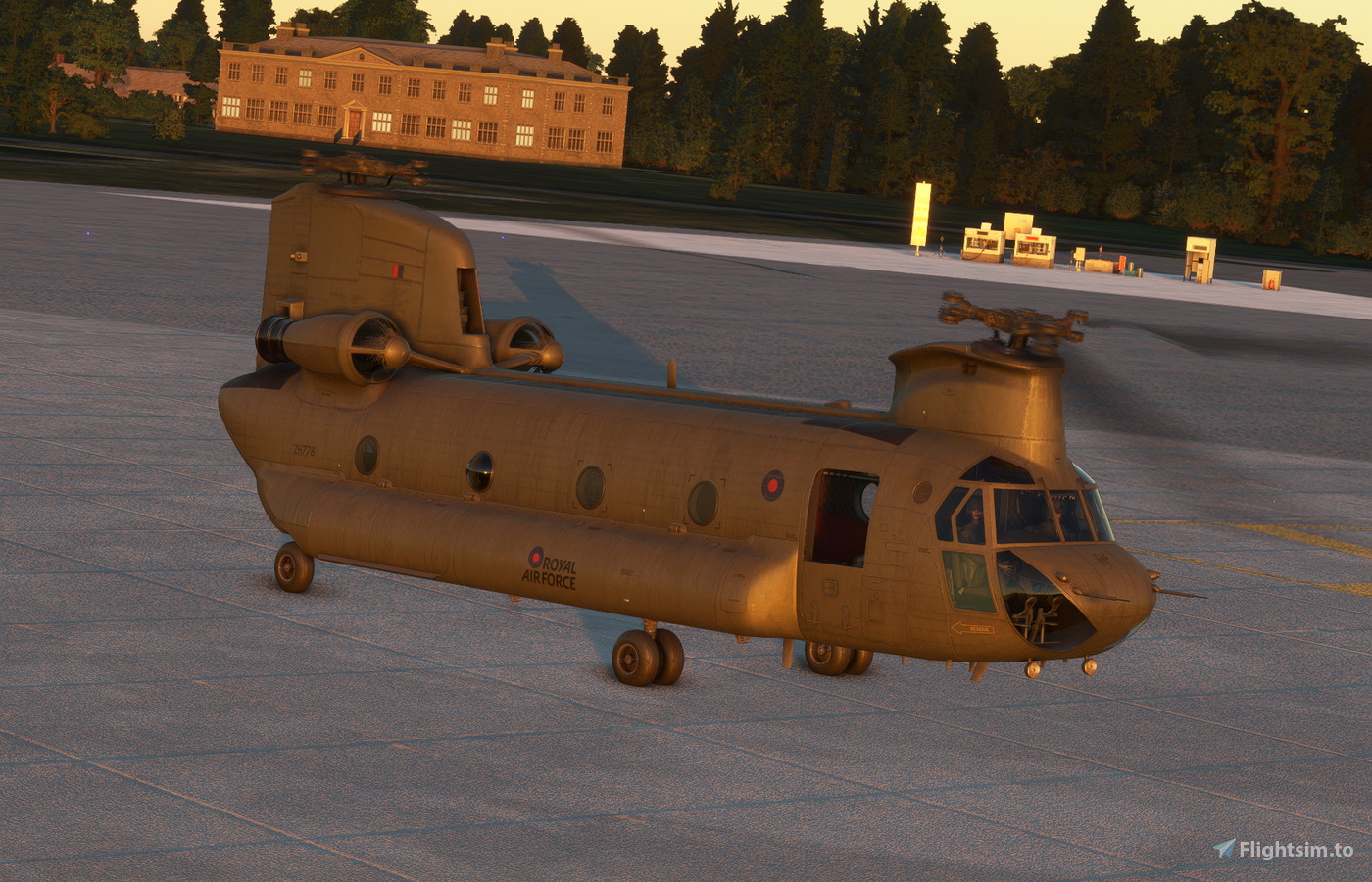 Miltech Simulation CH47D für Microsoft Flight Simulator | MSFS