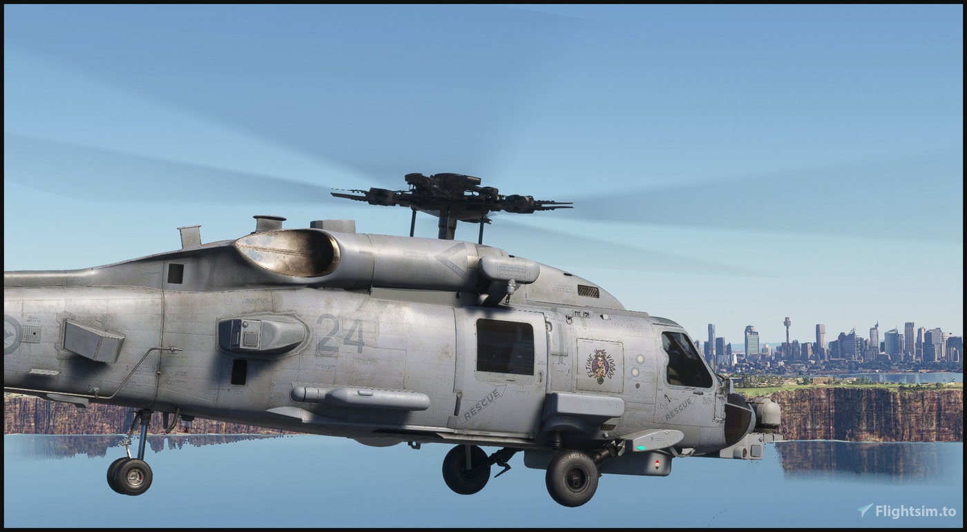 (Miltech Simulation MH-60) MH-60R Seahawk Royal Australian Navy "Voodoo ...
