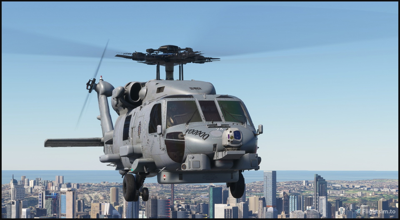 (Miltech Simulation MH-60) MH-60R Seahawk Royal Australian Navy "Voodoo ...