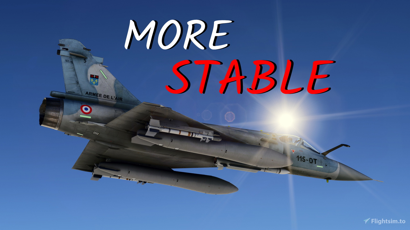 Miltech Simulations M2KC Realistic Flight Model for Microsoft Flight ...