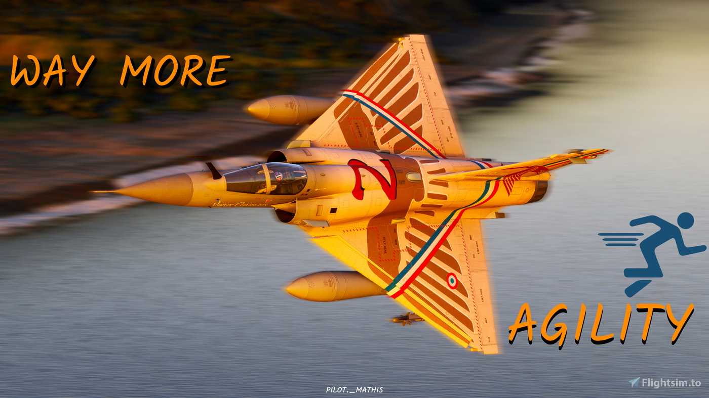 Miltech Simulations M2KC Realistic Flight Model for Microsoft Flight ...