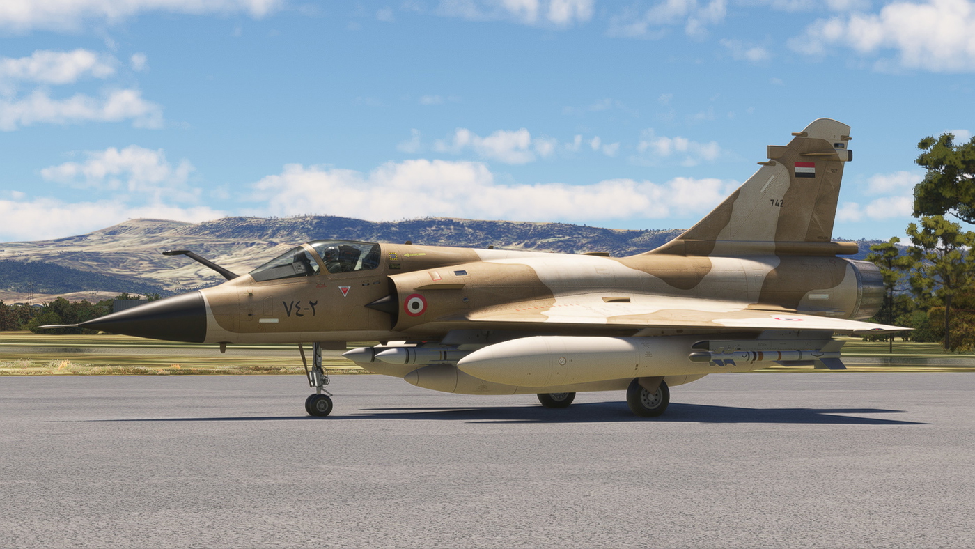 Miltechsim m2kc Egypt Desert Pak for Microsoft Flight Simulator | MSFS