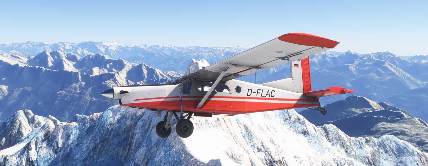 Milviz - PC-6 (analog) | D-FLAC para Microsoft Flight Simulator | MSFS