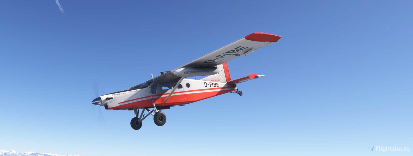 Milviz - PC-6 (analog) | D-FIBE para Microsoft Flight Simulator | MSFS