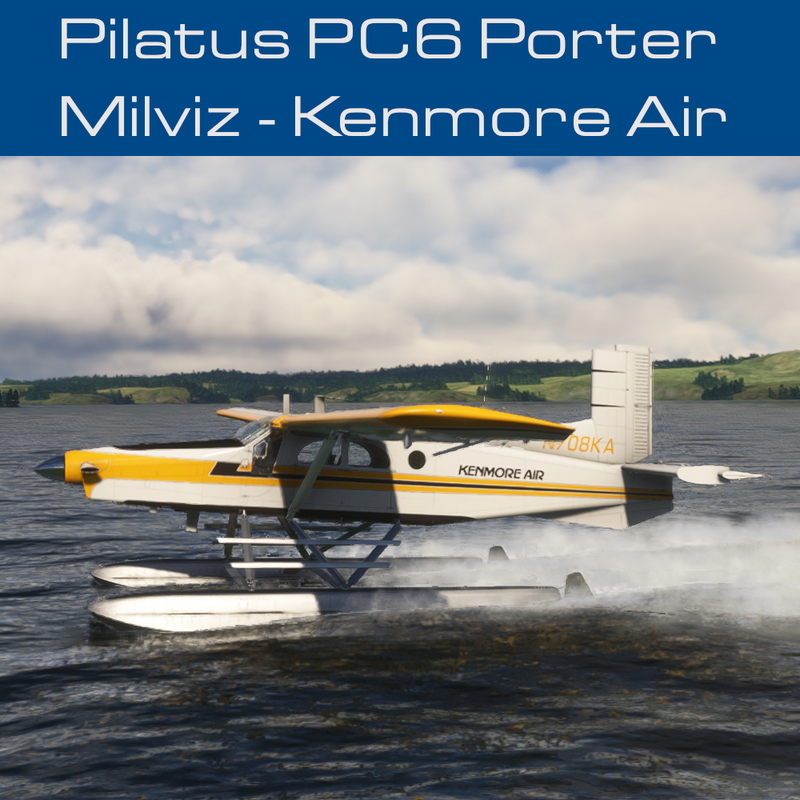 Milviz - PC-6 Liveries for Microsoft Flight Simulator | MSFS