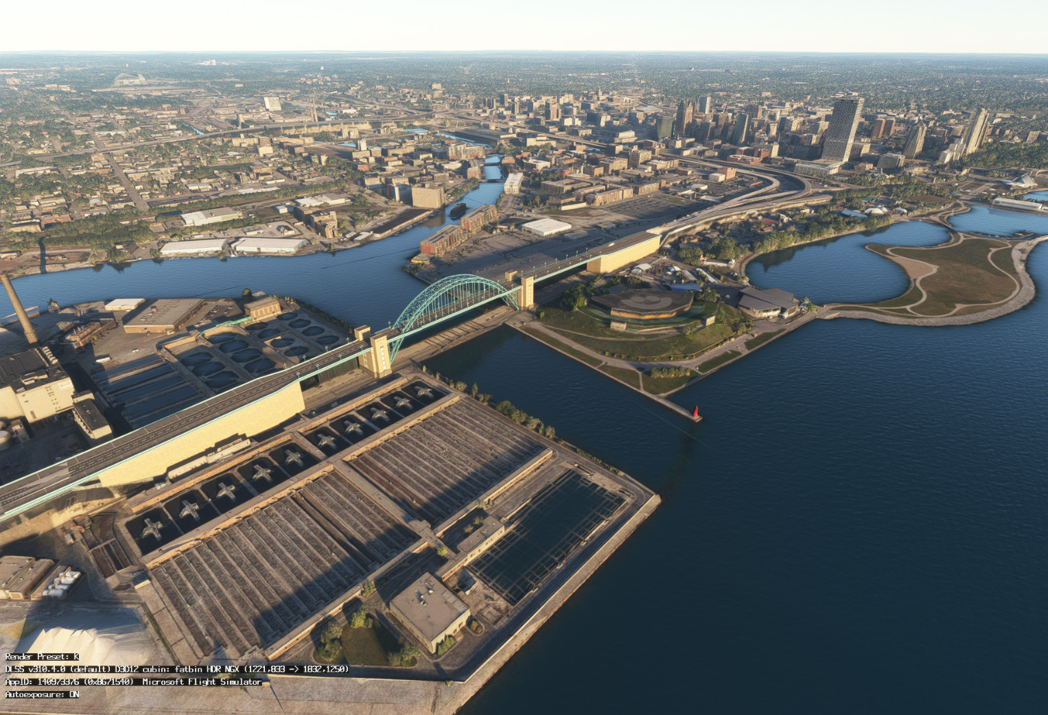 Milwaukee Hoan Bridge Replacement - MSFS Add-on - Flightsim.to