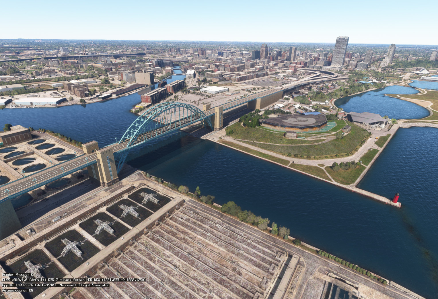 Milwaukee Hoan Bridge Replacement - MSFS Add-on - Flightsim.to