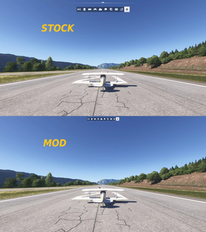 Minitoolbar for Microsoft Flight Simulator | MSFS