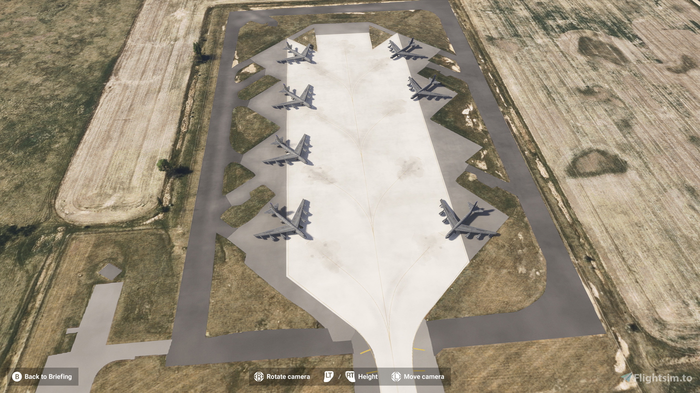 Minot Air Force Base- Static Scenery for Microsoft Flight Simulator | MSFS