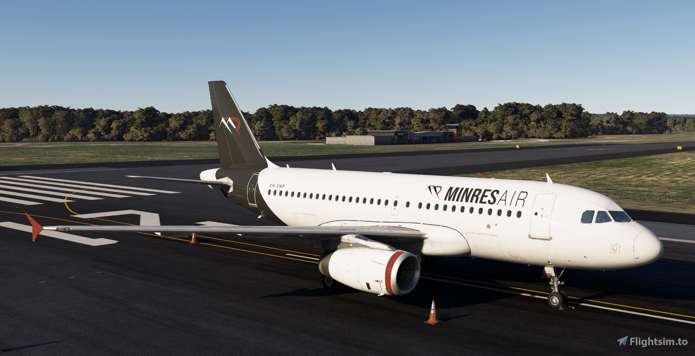Mineral Resources "MinRes Air" | VH-VHP | Fenix A319 对于 Microsoft Flight Simulator | MSFS