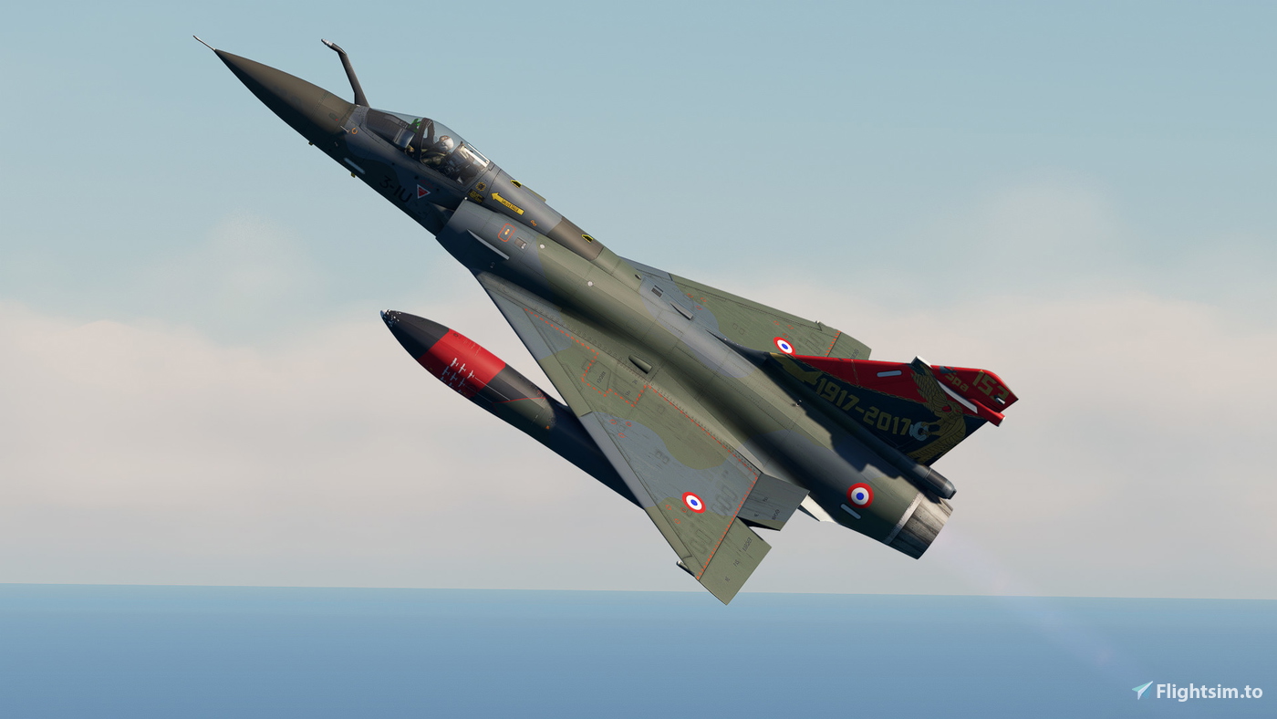 Mirage 2000 CouteauDelta Display team 2017 for Microsoft Flight ...