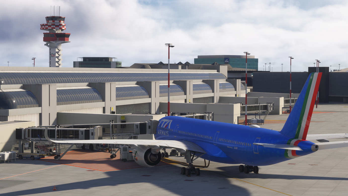 MK Studios LIRF Jetway Fix 对于 Microsoft Flight Simulator | MSFS