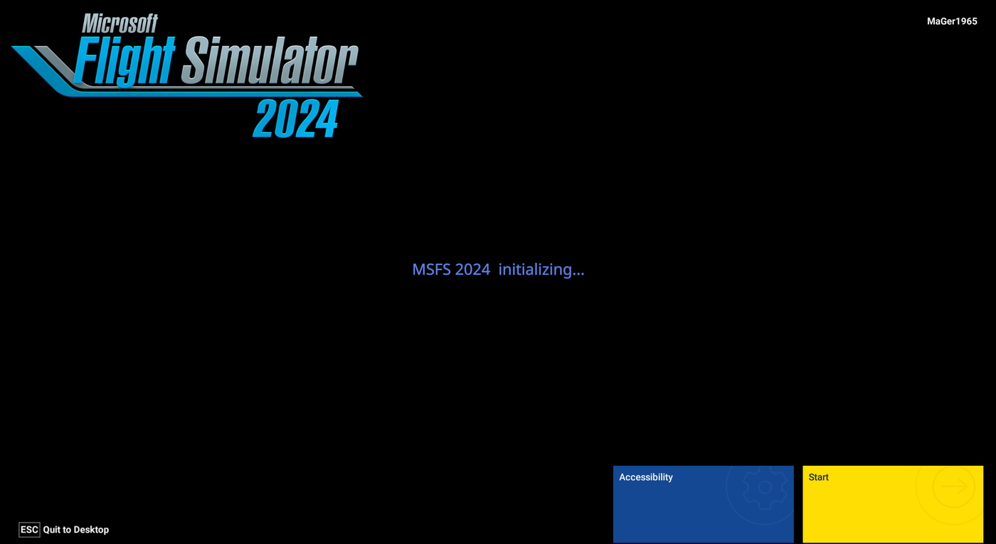 MLS - Minimalistic Loading Screen for MSFS 2024 for Microsoft Flight ...