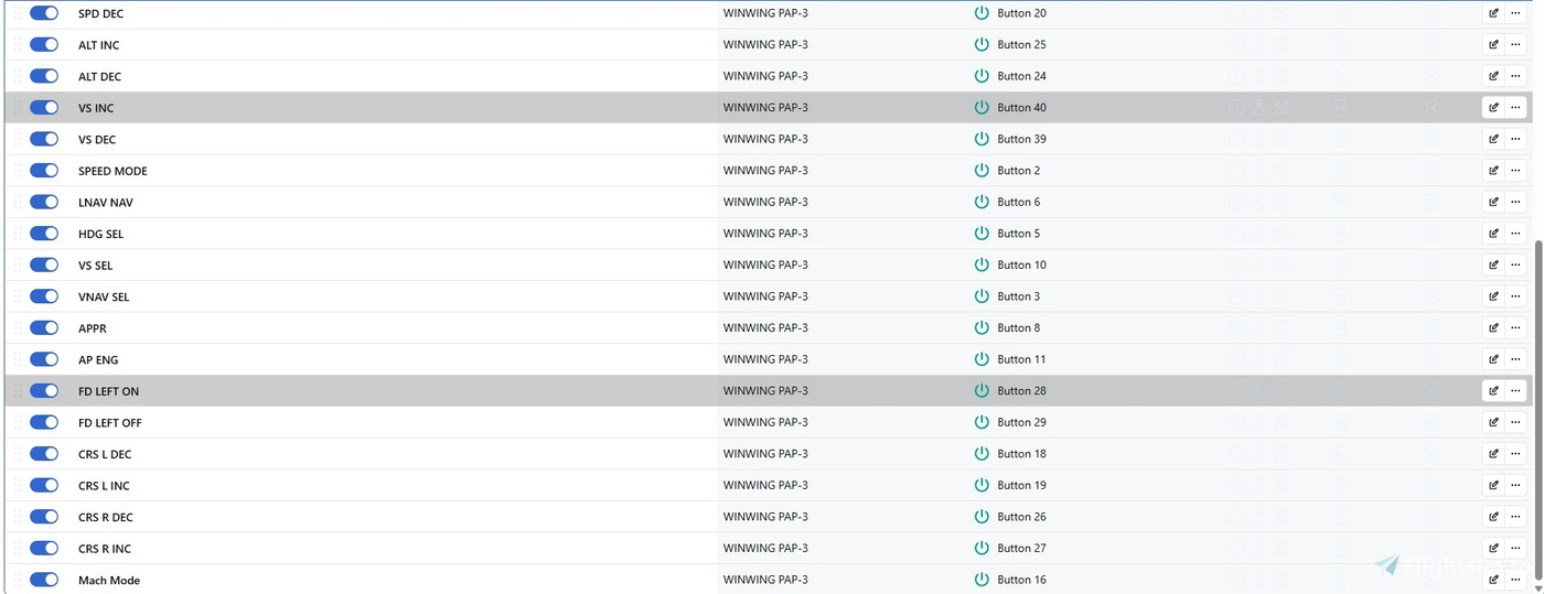 Mobiflight Profile for Aerosoft CRJ WinWing PAP 3N para Microsoft ...