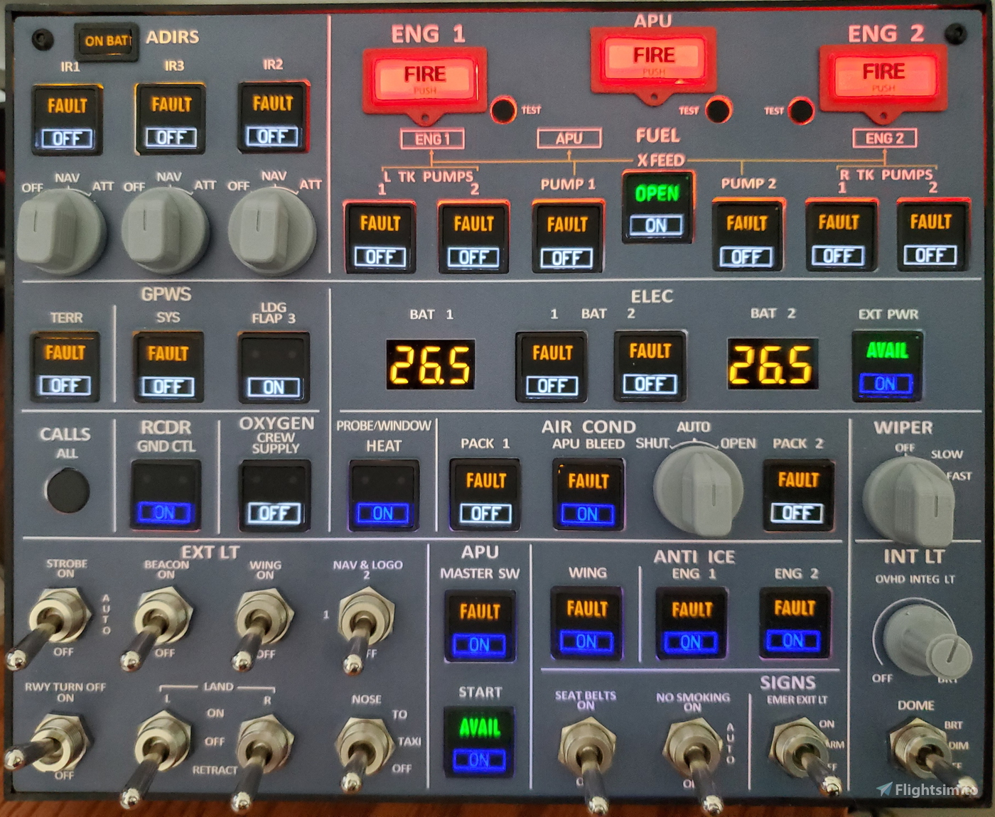 Mobiflight Rowsfire A107 V3.0 Profile for the Headwind Simulations A330 ...
