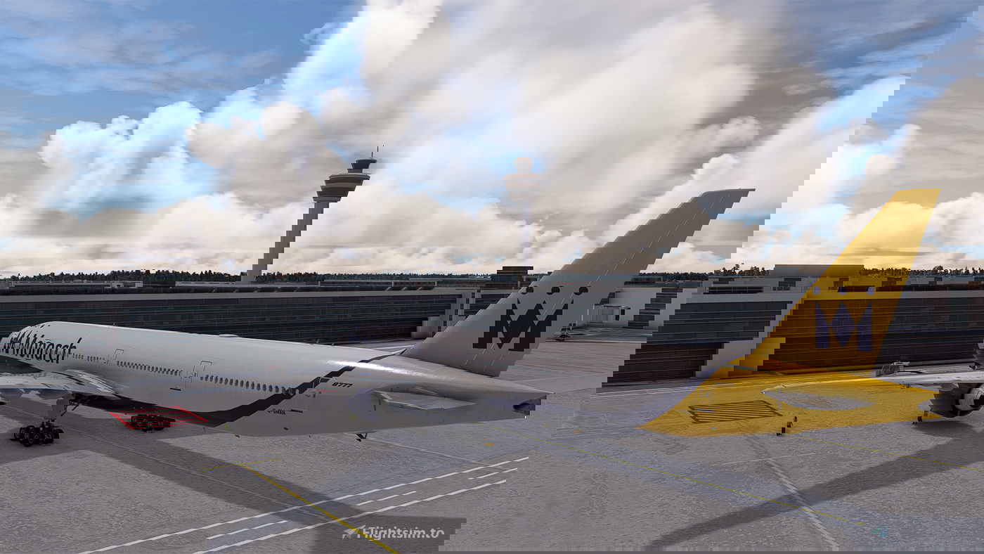 Monarch Airlines & Cabin (2 Pack) PMDG B777-300ER for Microsoft Flight Simulator | MSFS