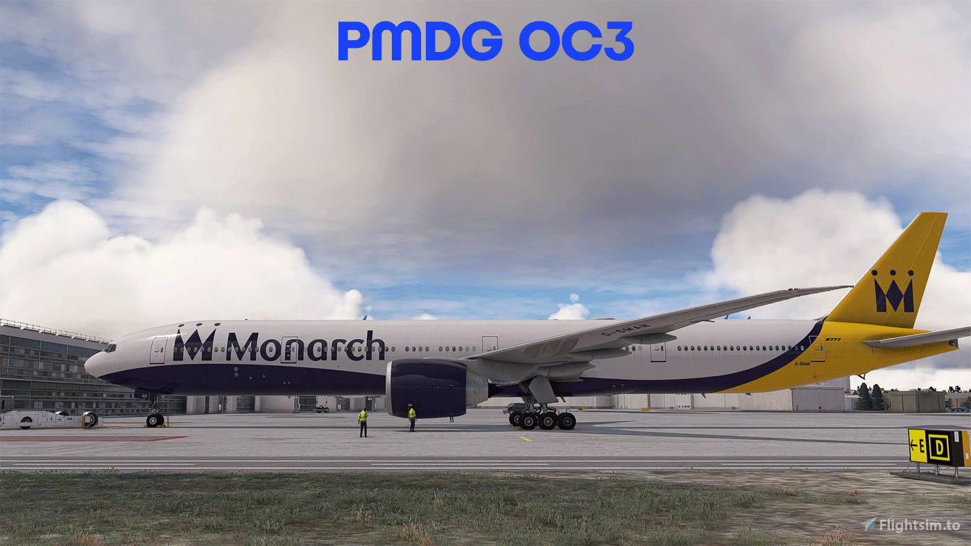 Monarch Airlines & Cabin (2 Pack) PMDG B777-300ER for Microsoft Flight Simulator | MSFS