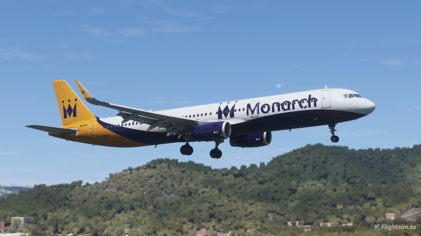 Monarch Airlines (Full Fleet Pack) 'Modern' | w/Cabin | 4K+8K | Fenix ...