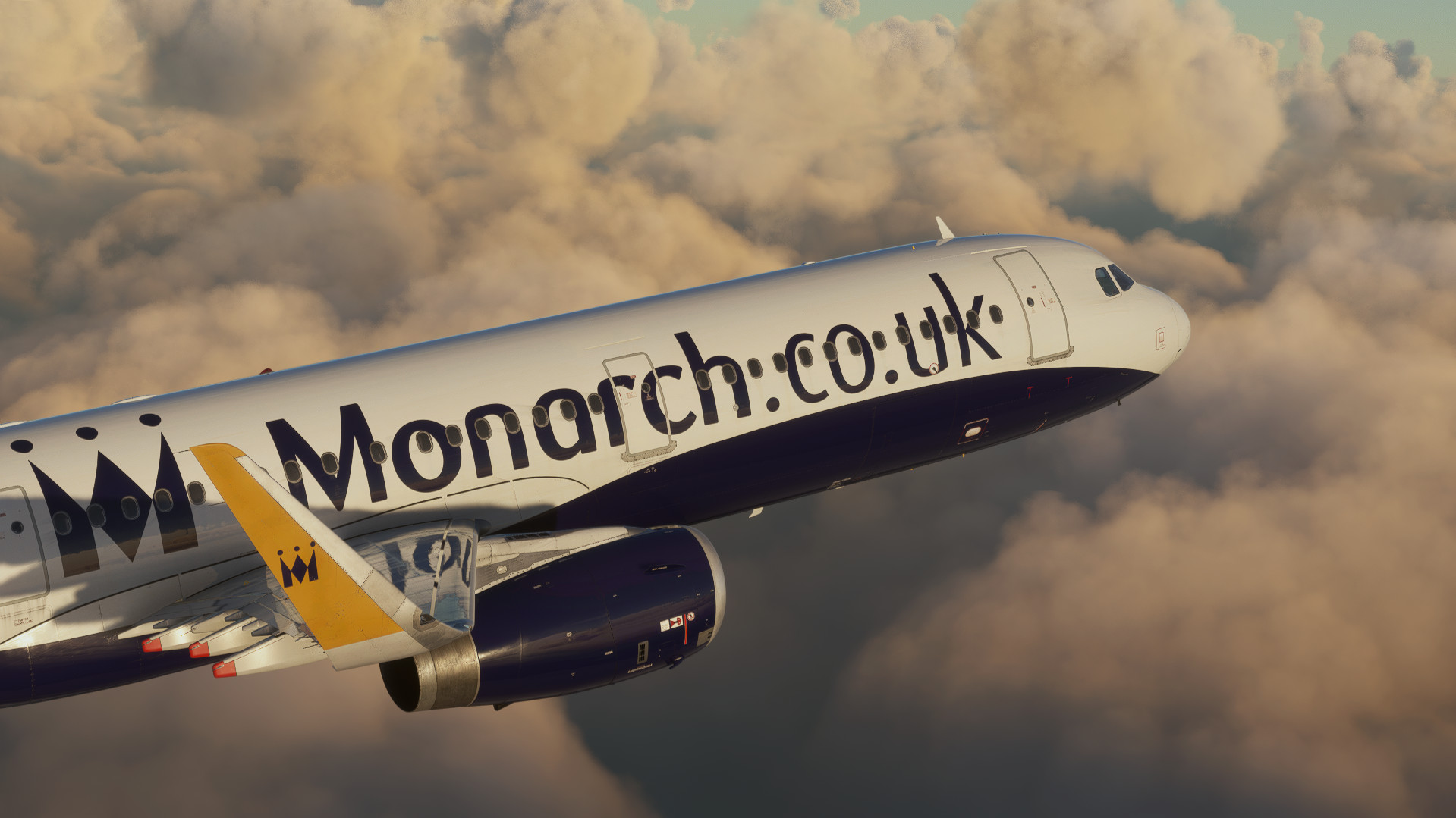 Monarch Airlines (Full Fleet Pack) 'Modern Webtitles' | w/Cabin | 4K+8K ...