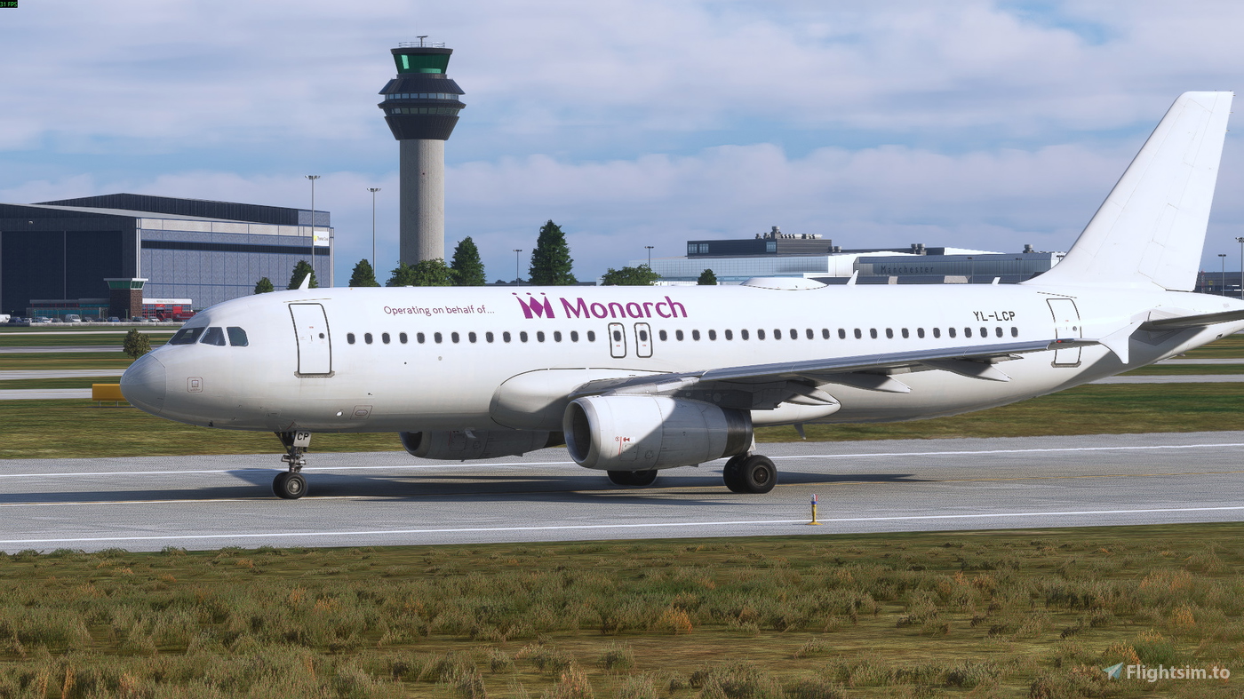 Monarch Airlines Smartlynx Lease YL-LCP | w/Cabin | 4K+8K | Fenix A320 pour Microsoft Flight ...