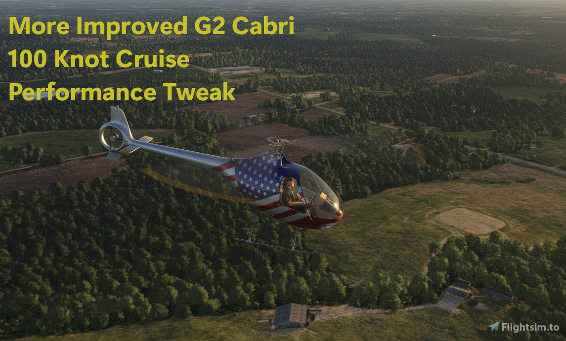 More Improved G2 Cabri for Microsoft Flight Simulator | MSFS