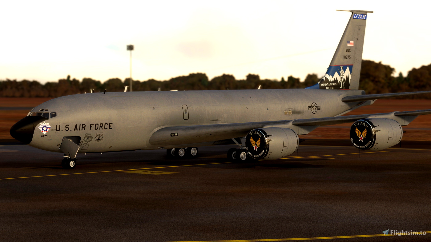 'Mountain West Militia' Utah ANG 4 Pack - Delta Simulations KC-135 for Microsoft Flight ...