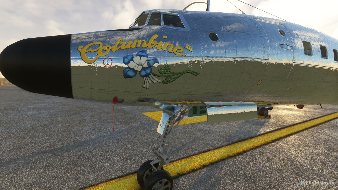 MSFS 2020 | USAF VC-121E "Columbine 3" Lockheed Constellation for ...