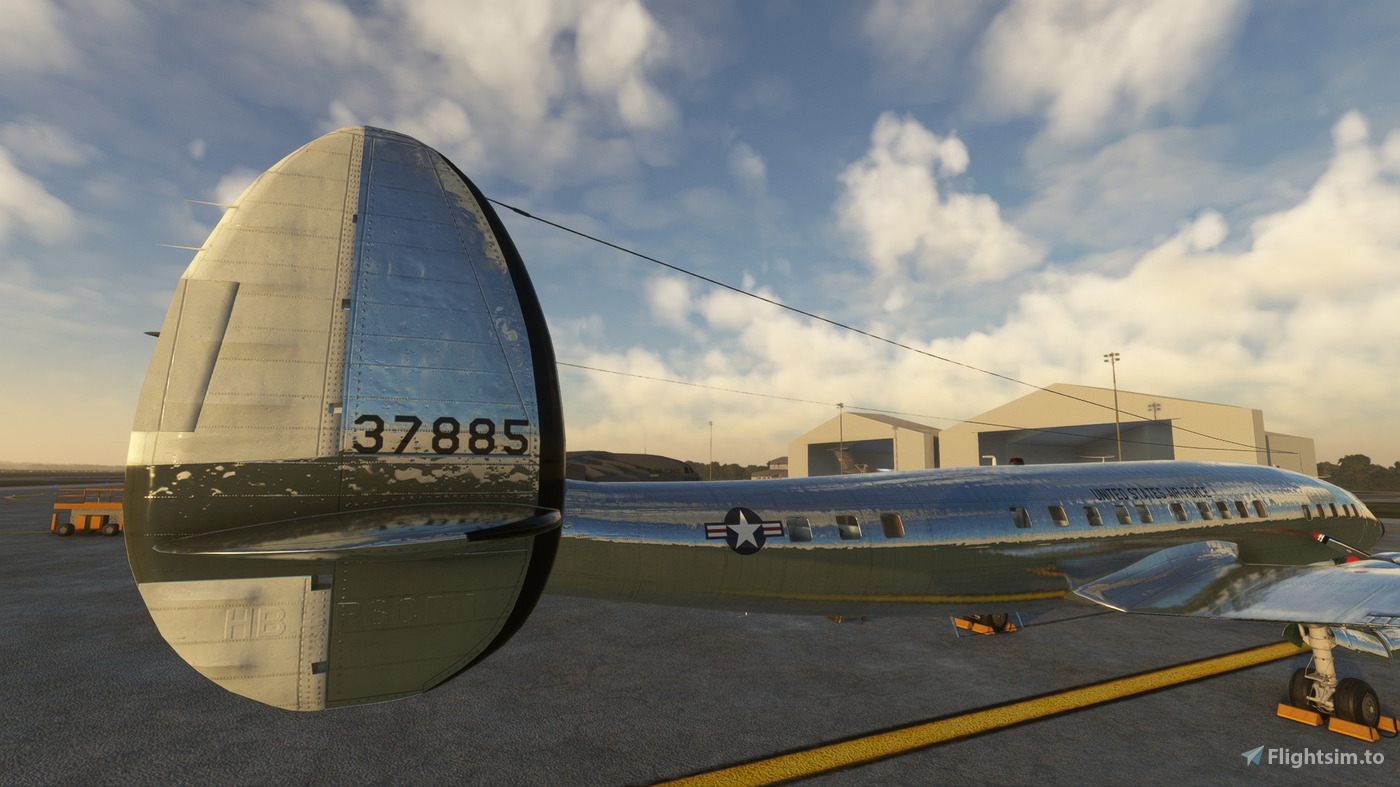 MSFS 2020 | USAF VC-121E "Columbine 3" Lockheed Constellation for ...
