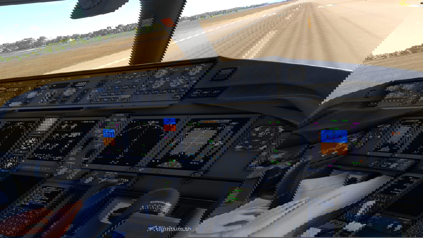 MSFS 2024 - PMDG Boeing 777-200ER Black cockpit のために Microsoft Flight ...